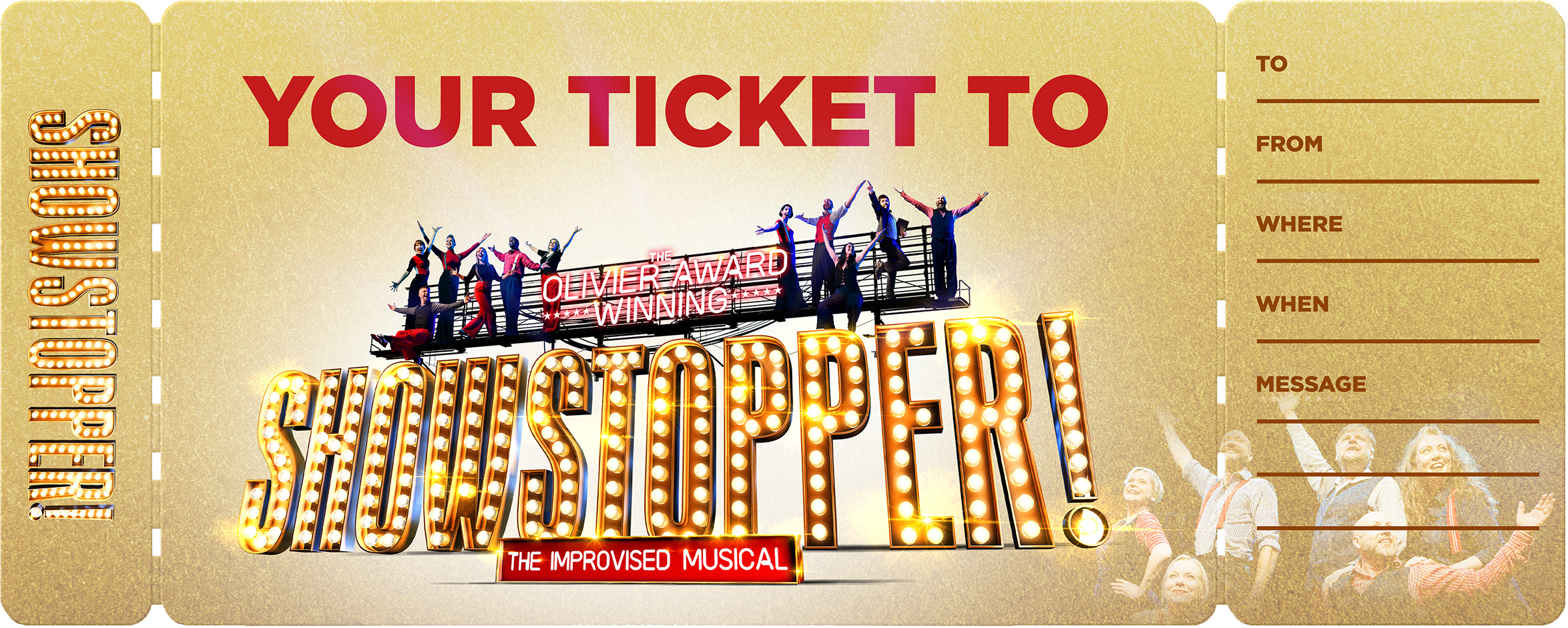 Free Souvenir Ticket Download - Showstopper! The Improvised Musical
